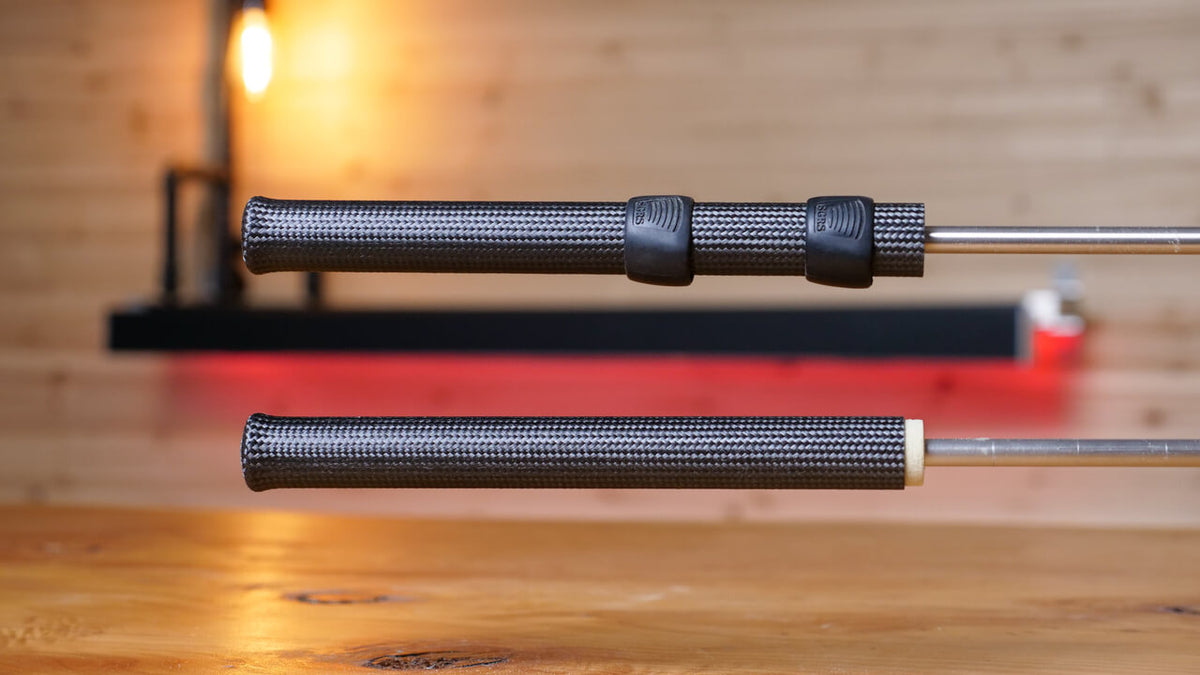 18.5" Full Centerpin Grips | Sliding Rings | Carbon Fiber Grips | CFX ...