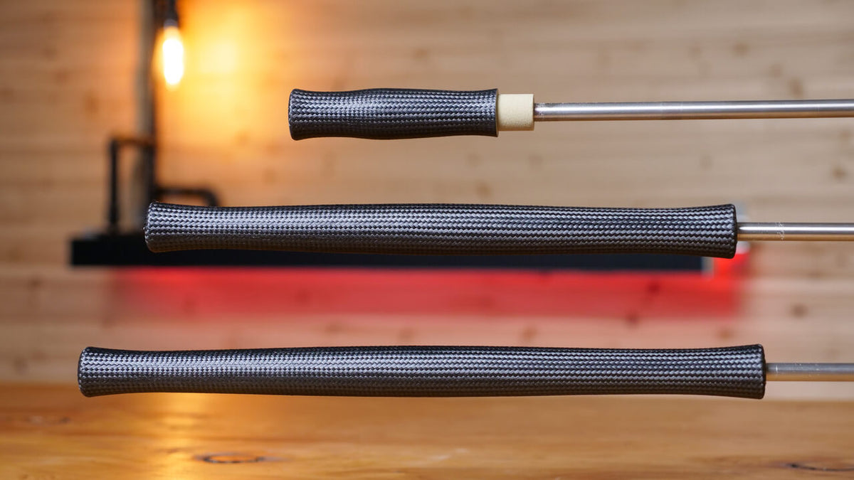 12" Tapered Spey Grips | Carbon Fiber Grips | CFX Composite Grips