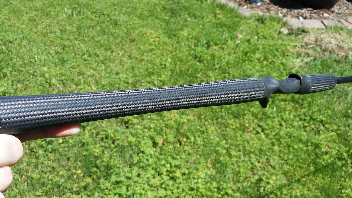 8" Tapered Casting Grips | Full Rear Grips | Carbon Fiber Grips | CFX ...