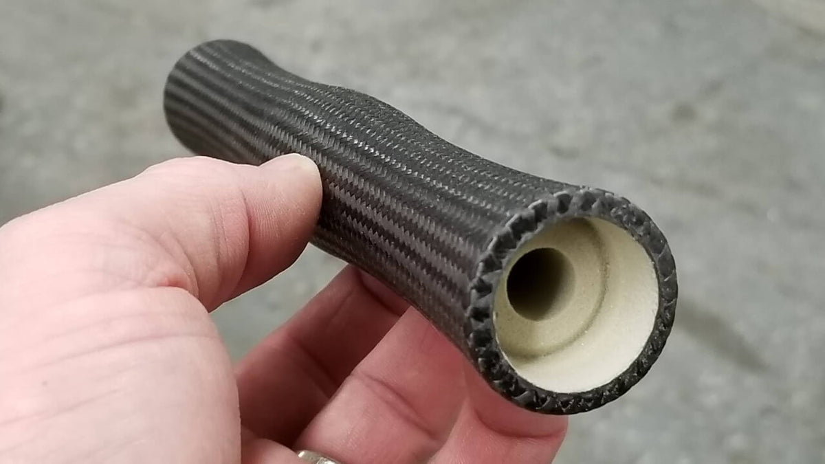 7.5" Full Wells Fly Grips Inlet | Carbon Fiber Grips | CFX Composite Grips