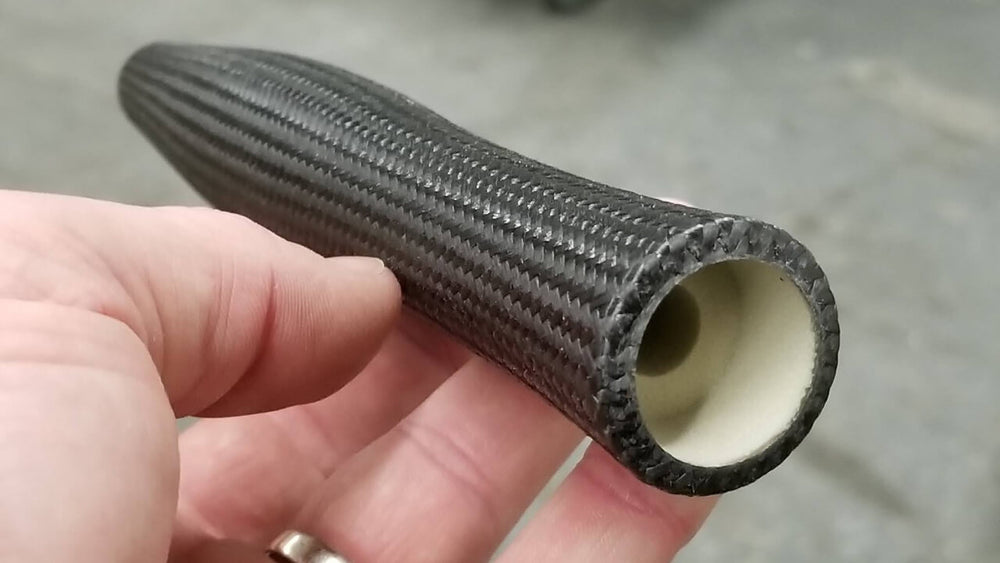 7" Half Wells Fly Grips Inlet | Carbon Fiber Grips | CFX Composite Grips
